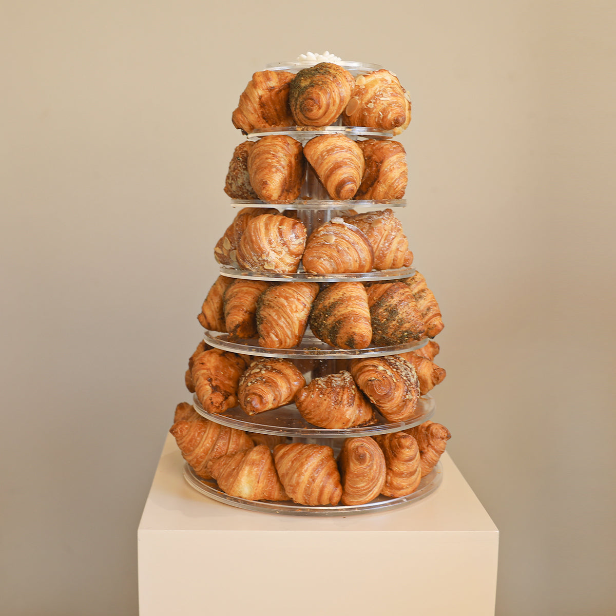 Mini Croissant Pyramid - 50 Pcs – PASTRY + COFFEE