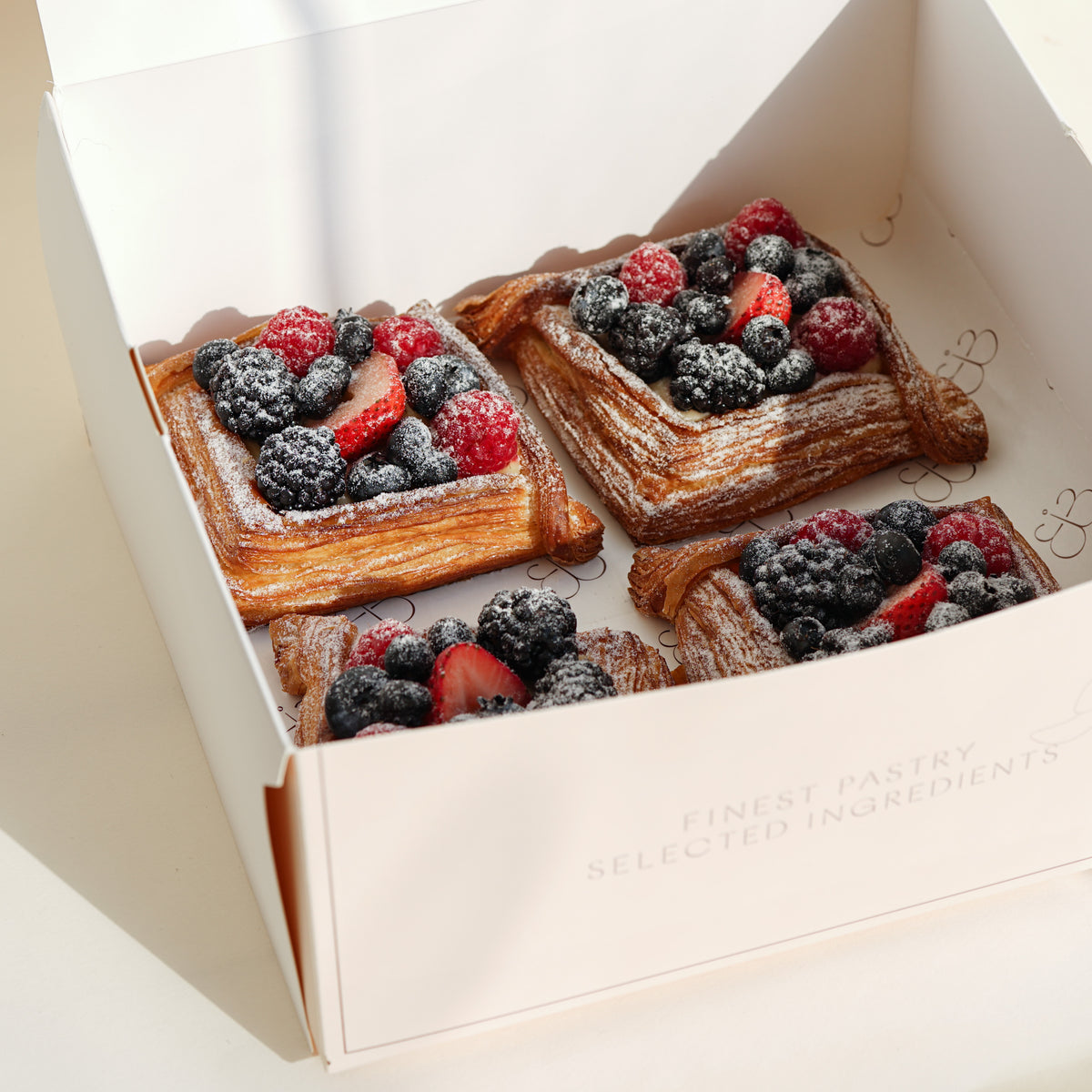 Pastry+Coffee | Danish Berries Box | Order Now | Kuwait – PASTRY + COFFEE